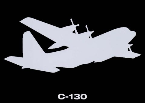 C 130 Window Cling | Selfridge Military Air Museum